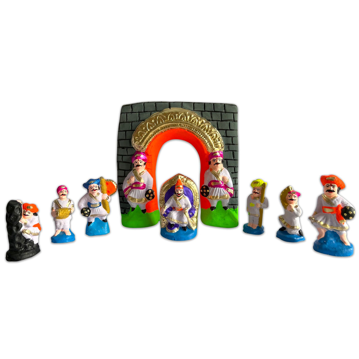 Mavale (मावळे) Statuettes (mini statues)-For Diwali Fort Decoration – J ...